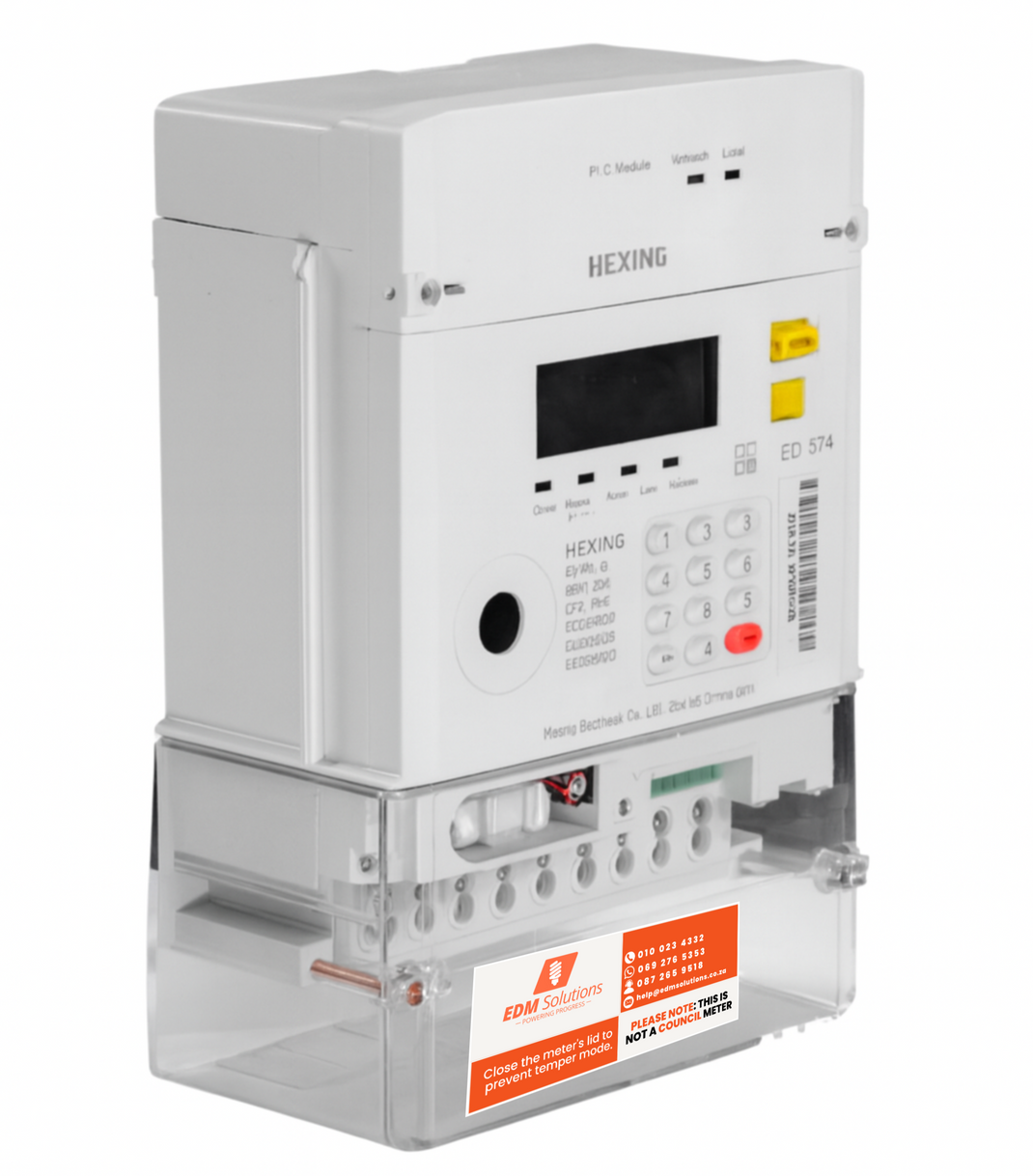 Three-Phase Prepaid Electricity Meters – EDM Solutions